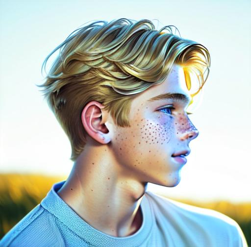 Hyperrealistic Hyperrealism sideview of face (profil... | OpenArt