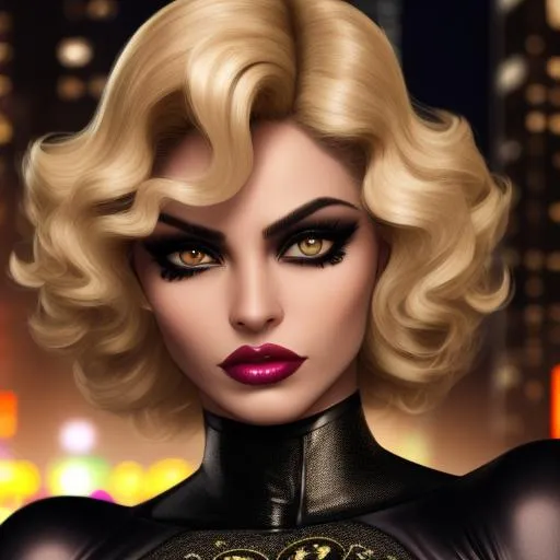 Hyper-realistic, perfect, beautiful, BLACK,catwoman... | OpenArt