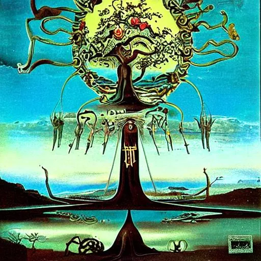 Dali style tree of life | OpenArt