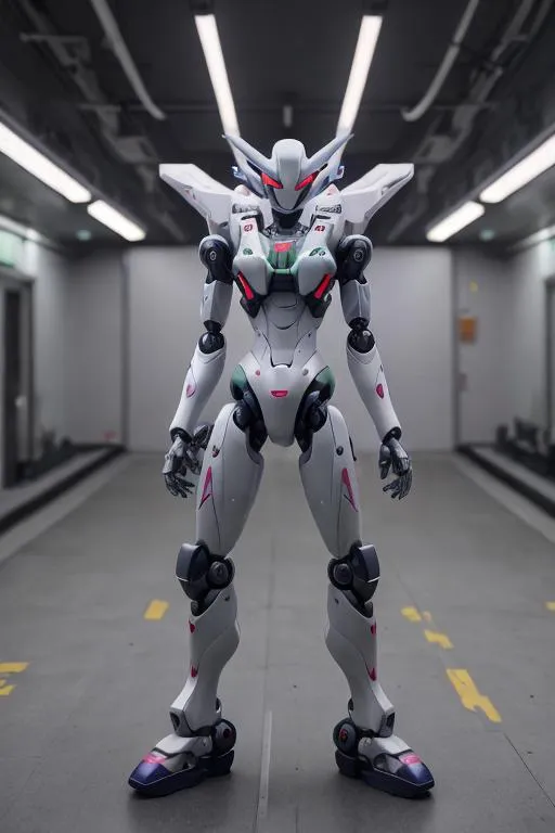japan anime robot look like " Evangelion Unit 01", r... | OpenArt