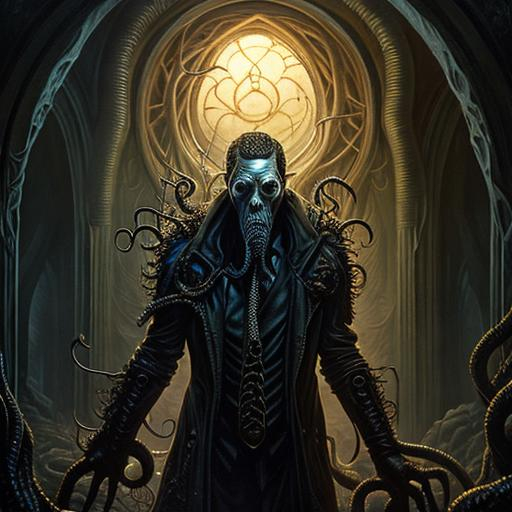 eldritch being, H.P Lovecraft, trending on artstatio... | OpenArt