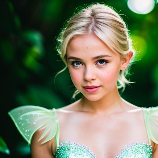 RAW photo, realistic photo of Tinkerbell, (high deta... | OpenArt