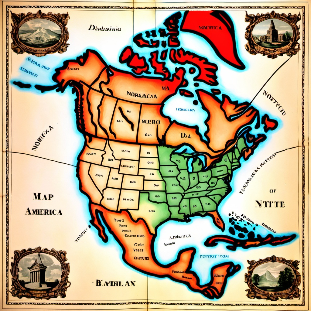 map of northamerica
