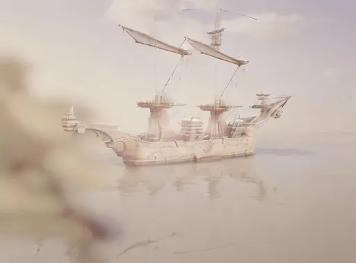 SHIP, Vessel, galleon, CLAY | OpenArt