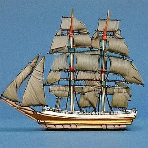 a very detailed sailing ship | OpenArt