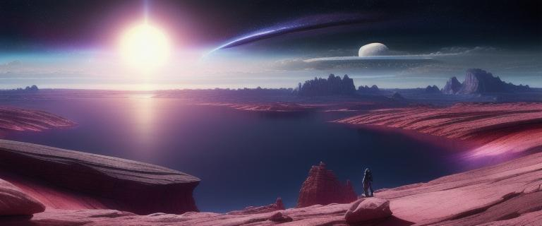 long shot scenic professional photograph of alien pl... | OpenArt