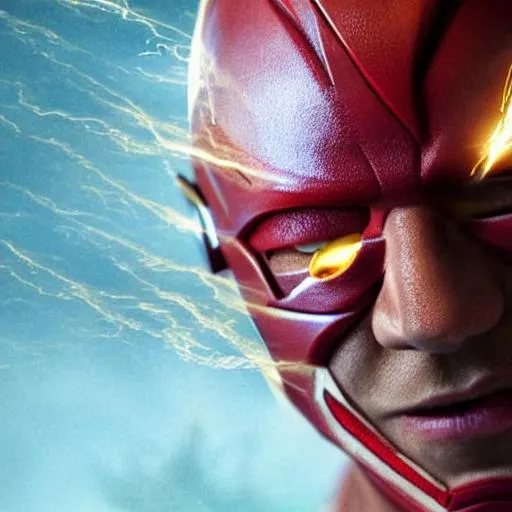 Hyper realistic picture of flash | OpenArt