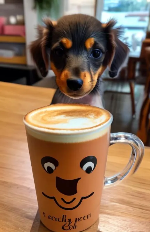 Manual brewing coffee with cute rebbit | OpenArt