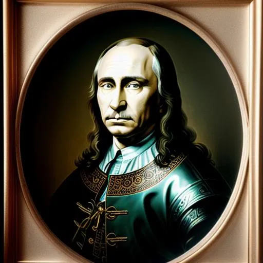 Portrait picture of Putin as Peter The Great | OpenArt