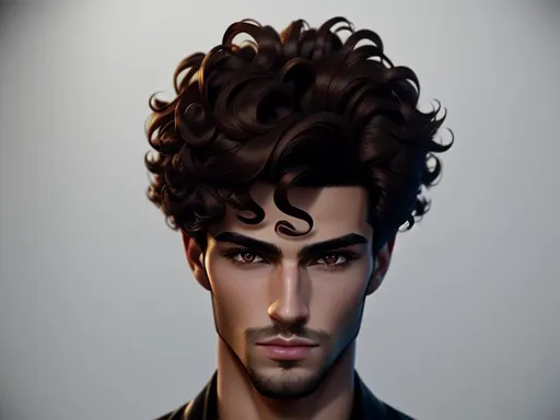 Make him look like realistic handsome man.beautiful... | OpenArt