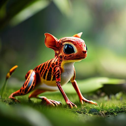 Extremely Ultrarealistic Photorealistic cute creatur...