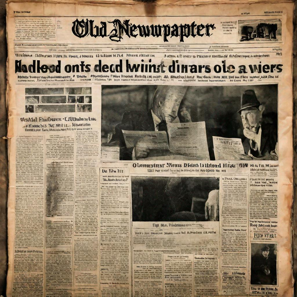 Old newspapper