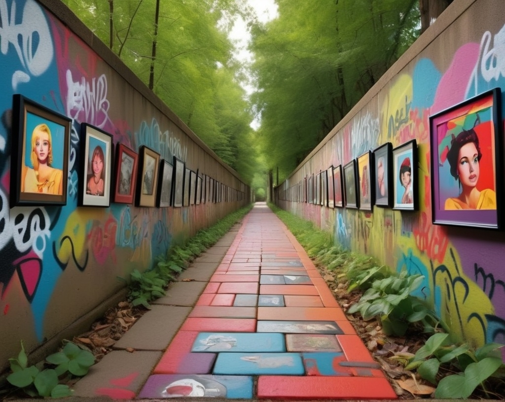 An imaginative pathway leads to a journey down memor...