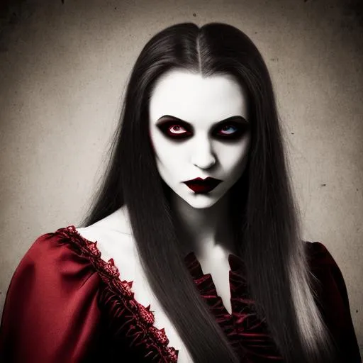 Evil vampire dark portrait | OpenArt