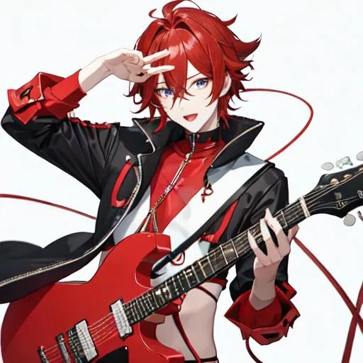 Zerif 1male (Red side-swept hair covering his right...