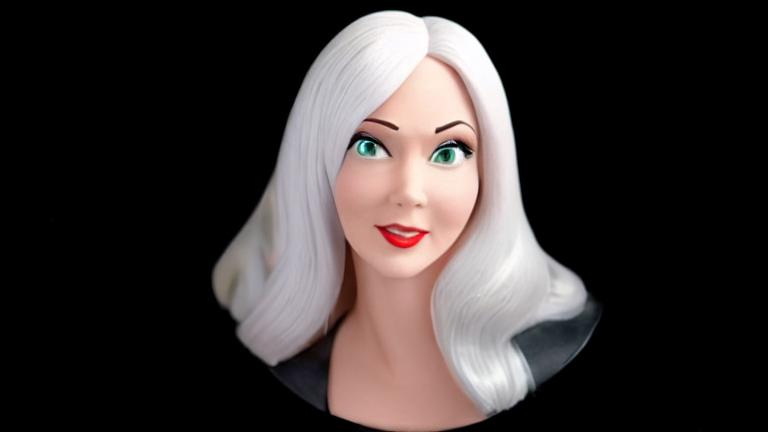 woman in photo starring in pulp fiction as a confuse... | OpenArt