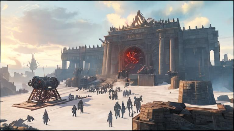 Destiny-Rise Of Iron-Wrath Of The Machine-Siege Engine | OpenArt