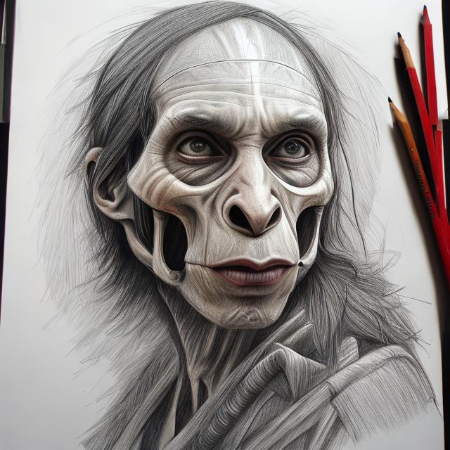 Homo sapiens drawing