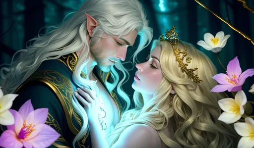 Chiaroscuro, full-body painting of a beautiful pale-... | OpenArt