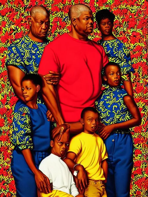 family by kehinde wiley