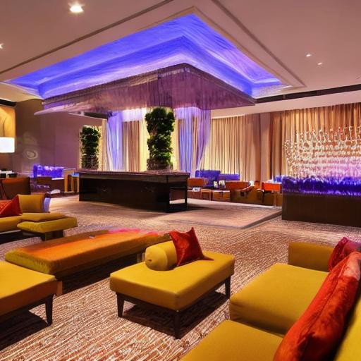 Breathtakingly detailed Image pf a hotel party. Colo... | OpenArt