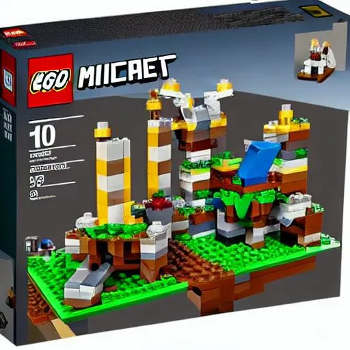 minecraft lego set | OpenArt