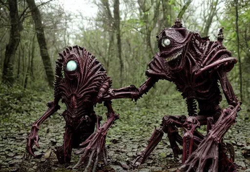 dark fantasy, lovecraft horror, cernunos, alien sew... | OpenArt