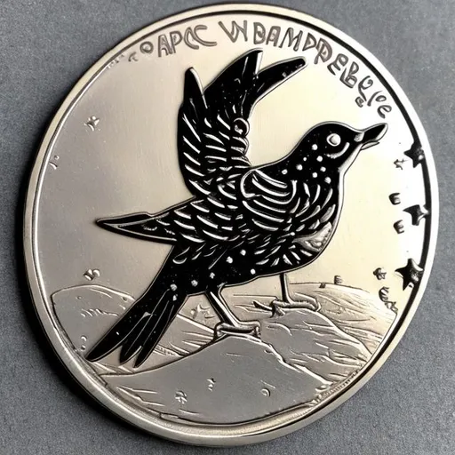 space bird coin, surprise me