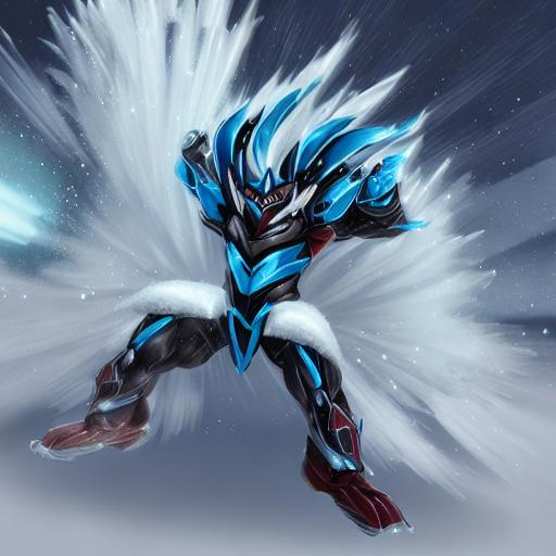 blue cyclone, winter blitz | OpenArt