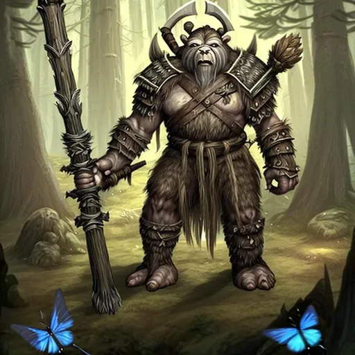 Orc in the snow | OpenArt