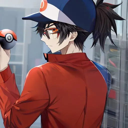 Red Pokemon Trainer Manga