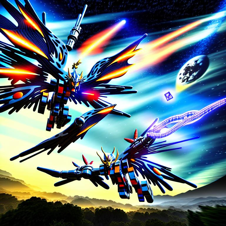 HDR, UHD, 64K, highly detailed ultimate gundam ridin... | OpenArt