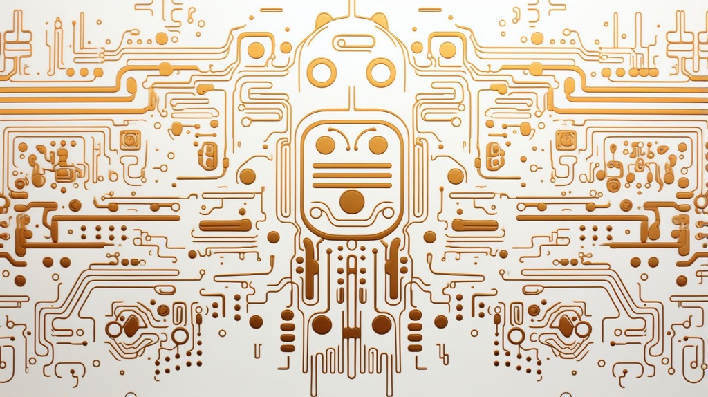 space invaders, 2d gameplay, gold line art on white,...