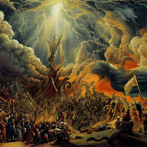 The wrath of god upon the earth | OpenArt