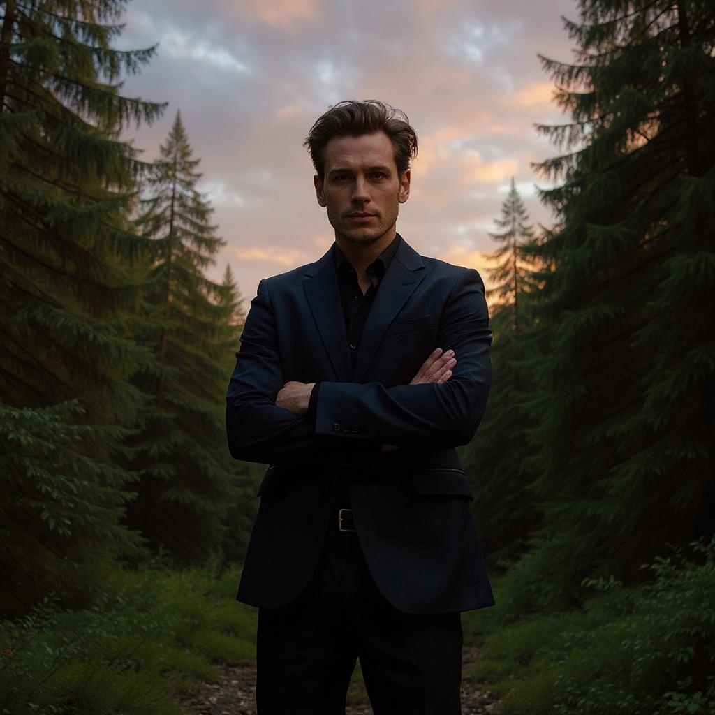 Mr Barth is the one standing here