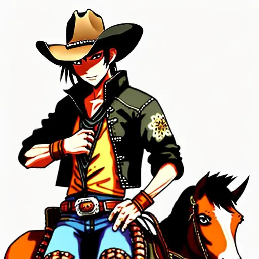 cowboy anime style