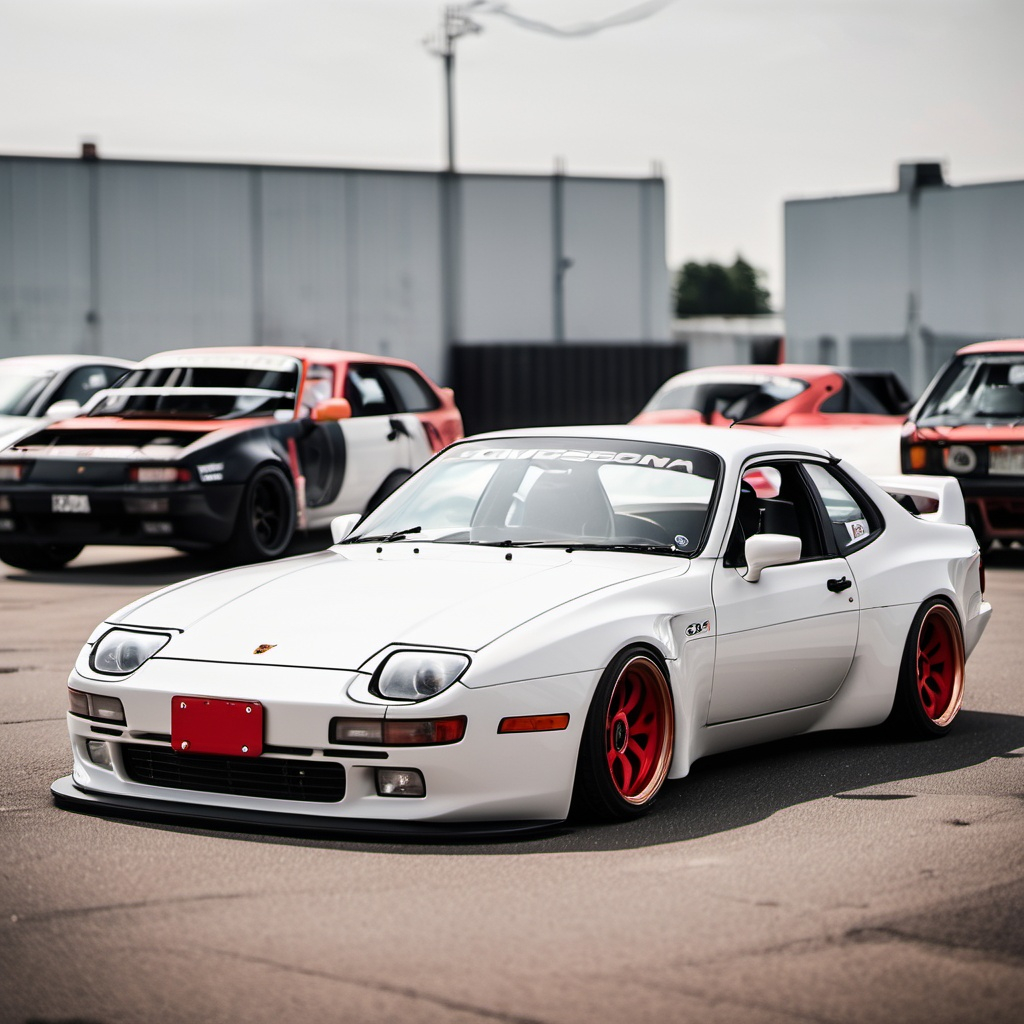 Porsche 944 mixed with Honda Spoon