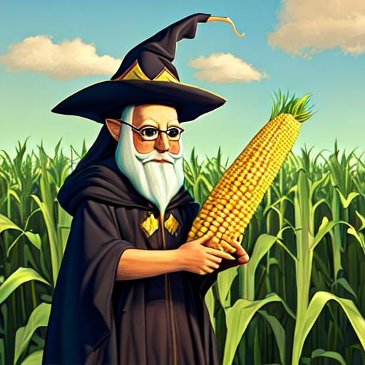 Corn wizard | OpenArt