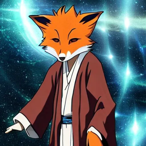 Anime Jedi fox
