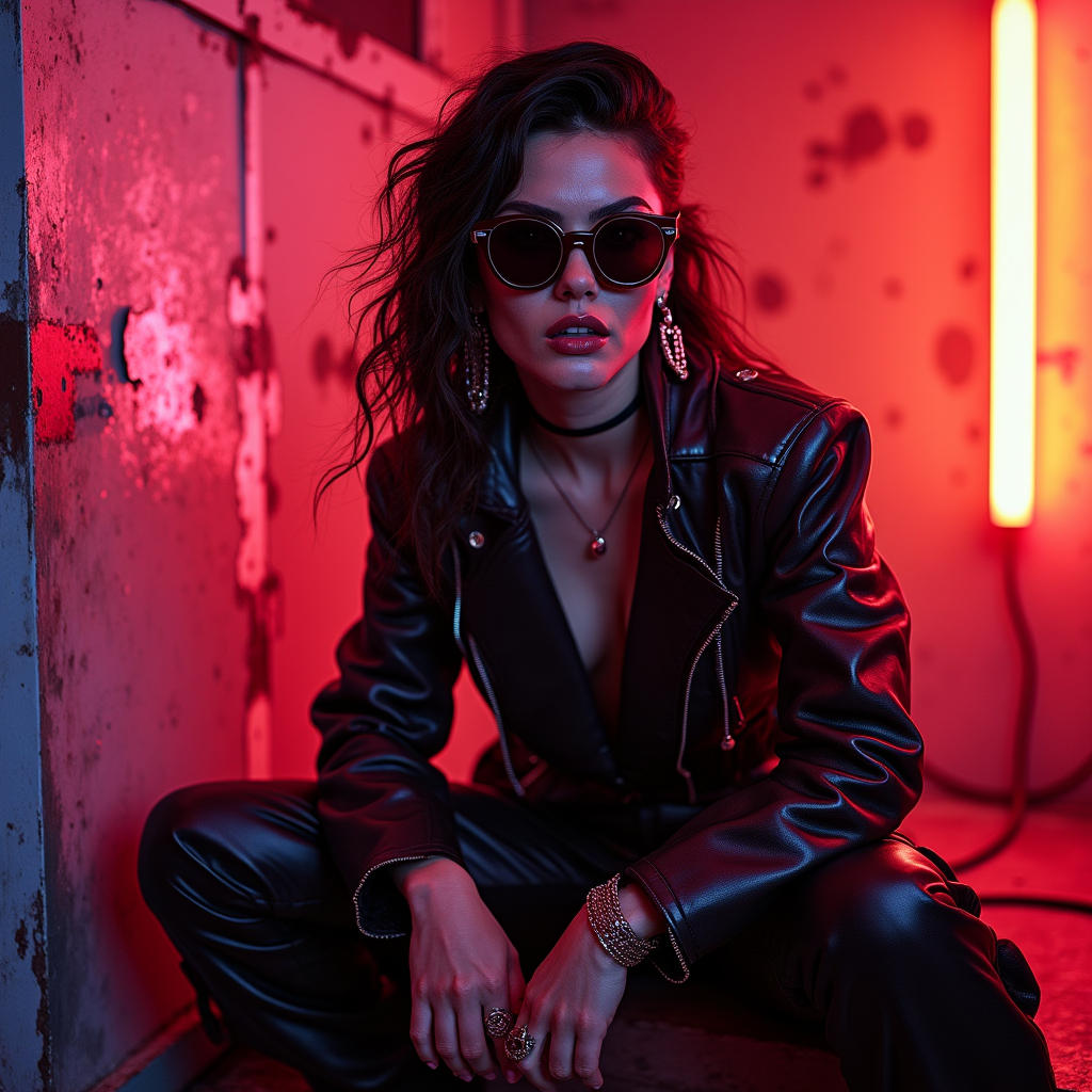 Giorgia Meloni wearing Balenciaga Glam Rock look