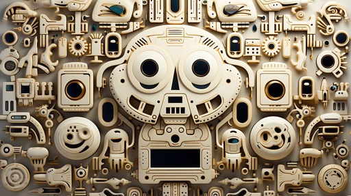 space invaders, 2d gameplay, gold line art on white,...