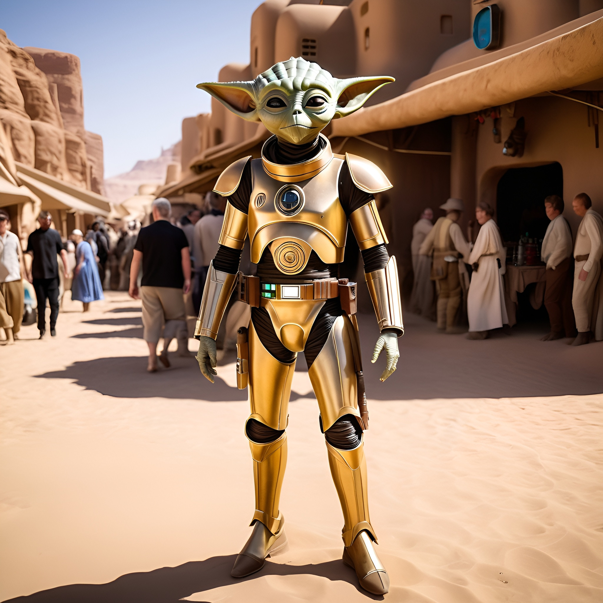 A never before seen Star Wars alien character in a s...