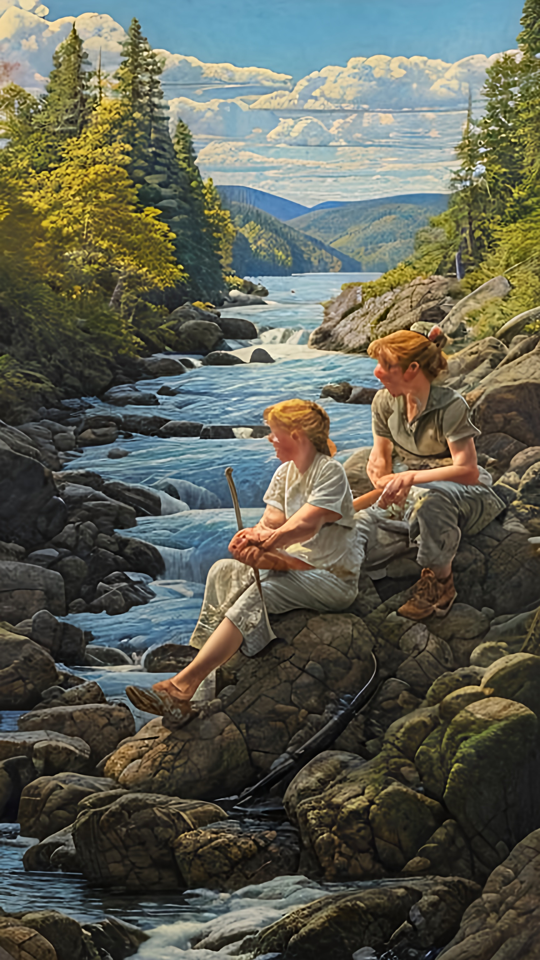 create a highly detailed colored pencil drawing on g...