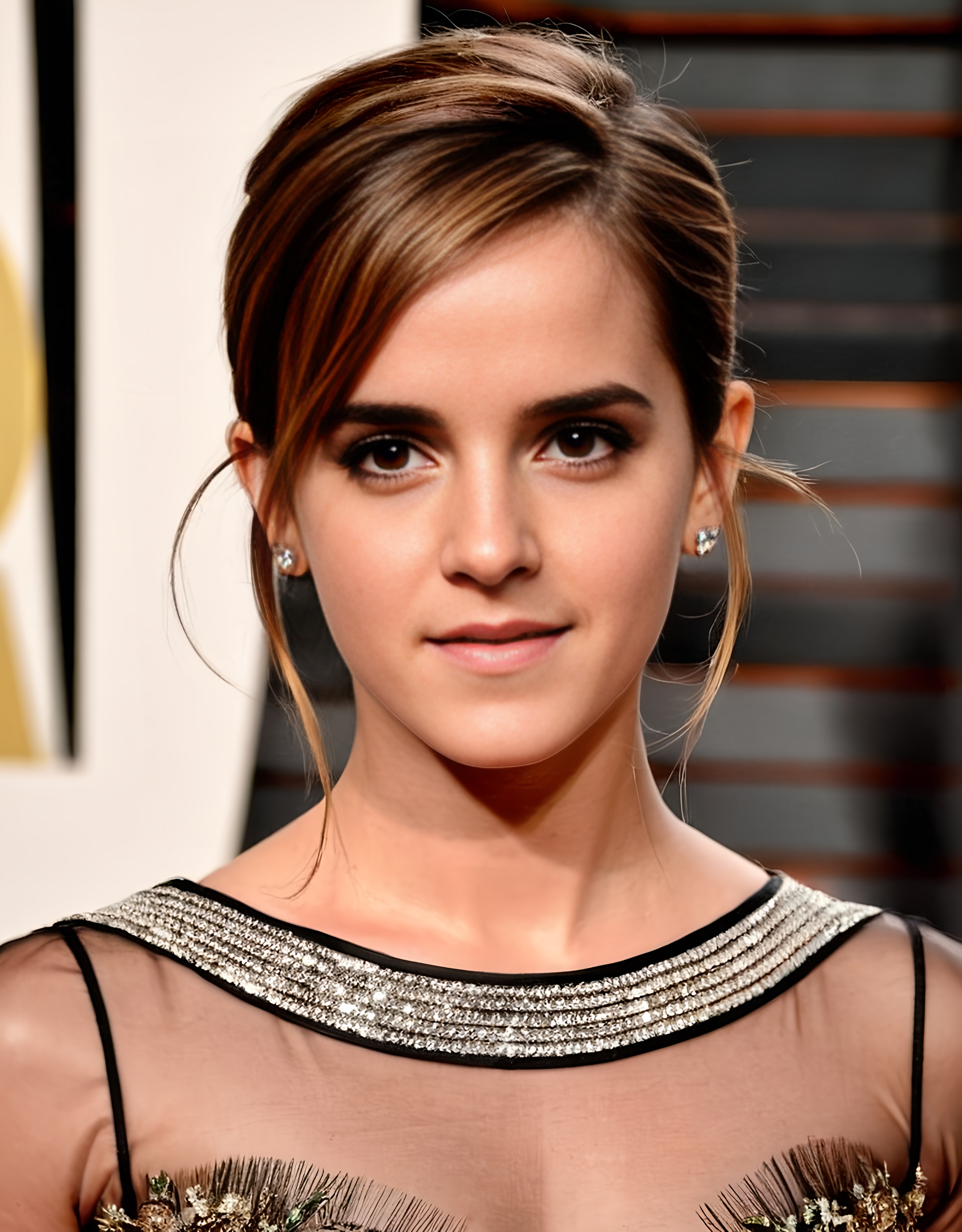 Front View of Emma Watson