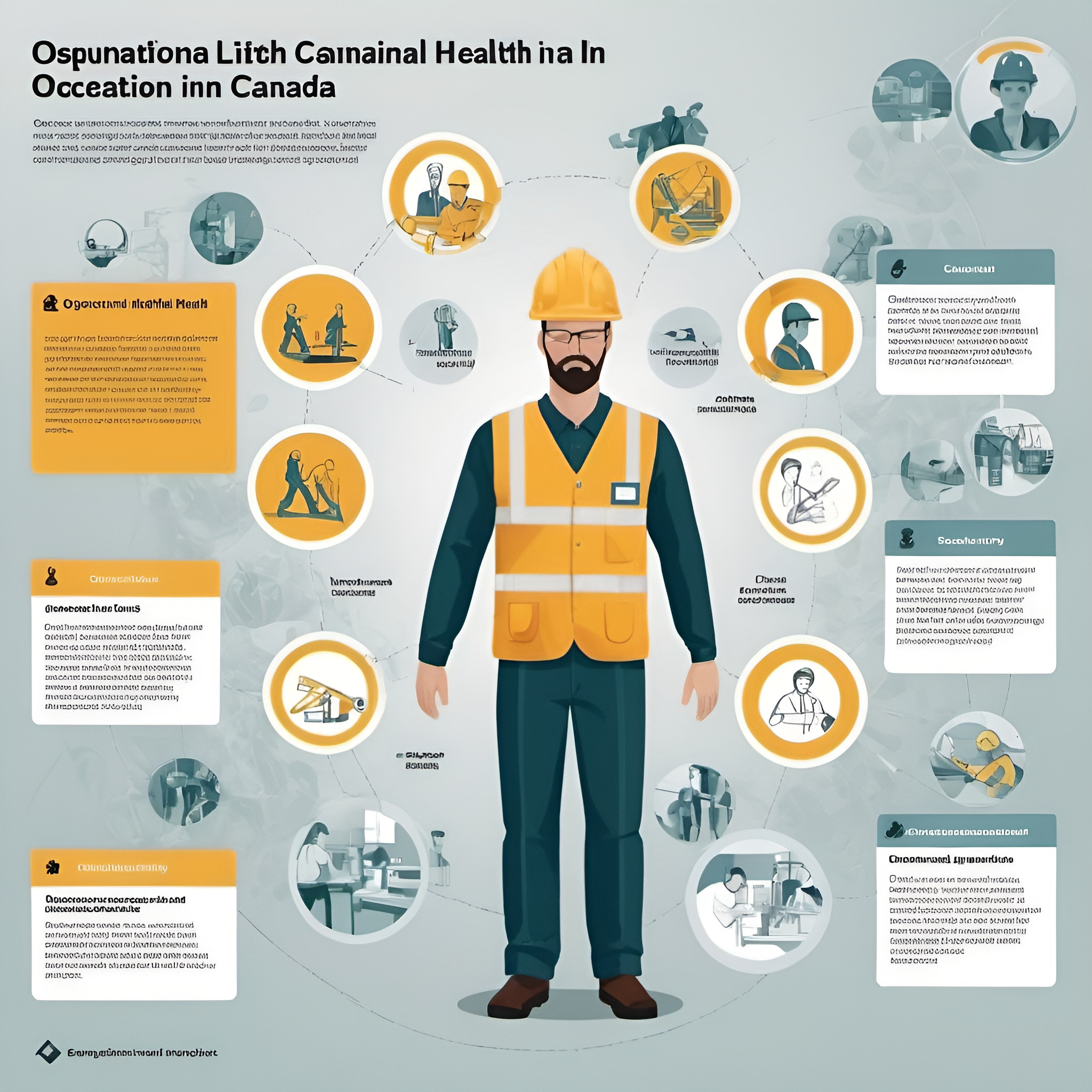 give me a diagram showcasing occupational health and...