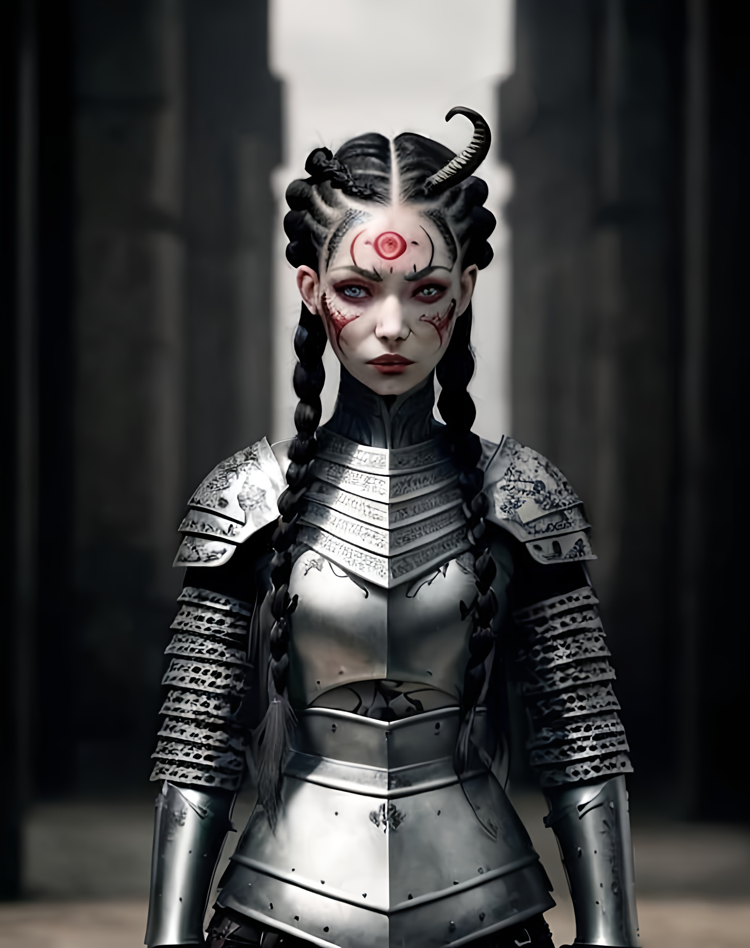 Horn, goat, sheep, ram, demon