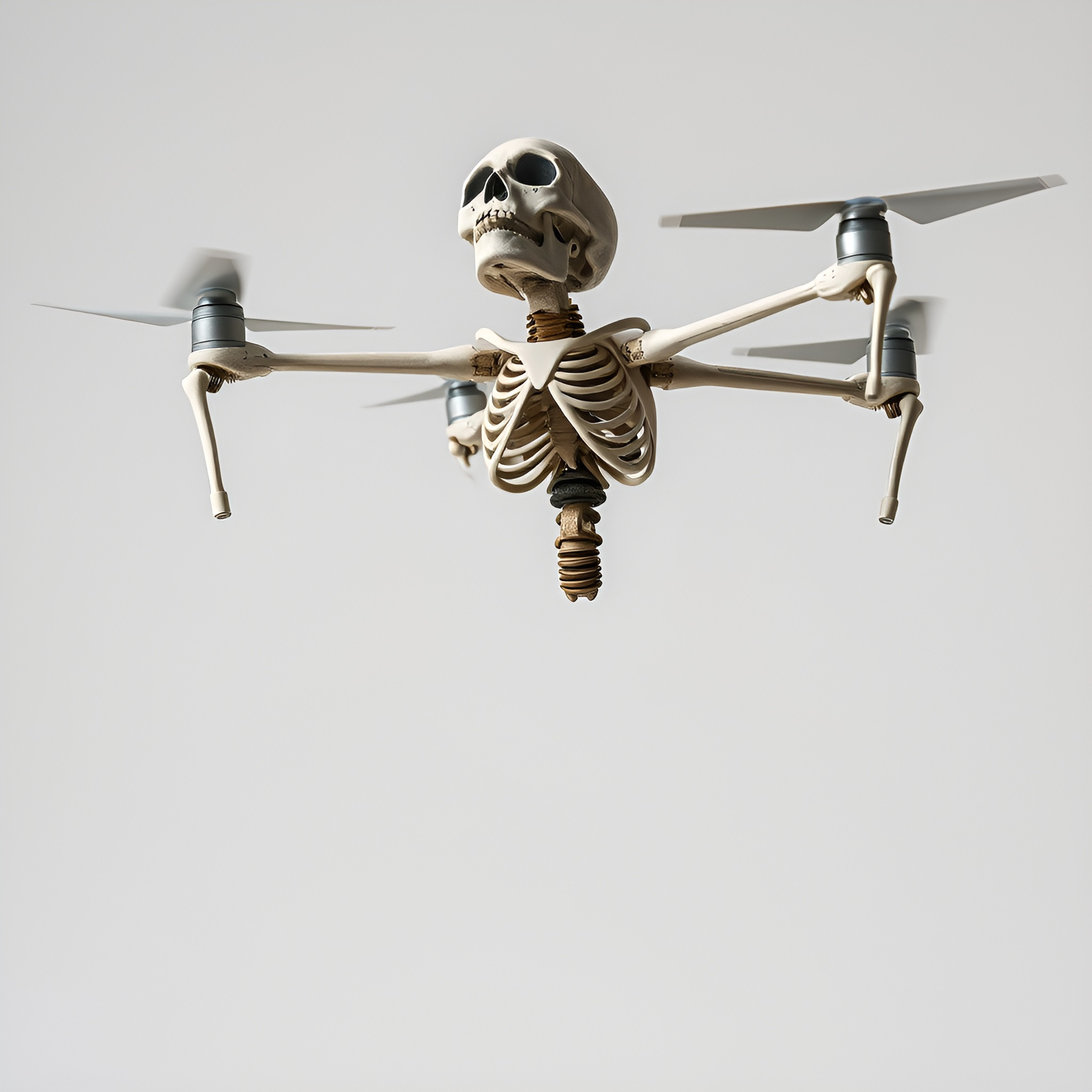 human bone drone
