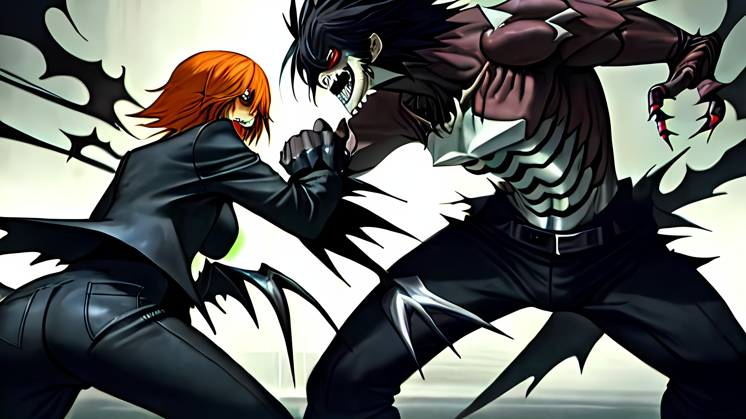 L from death note fighting with Johan from monster i...