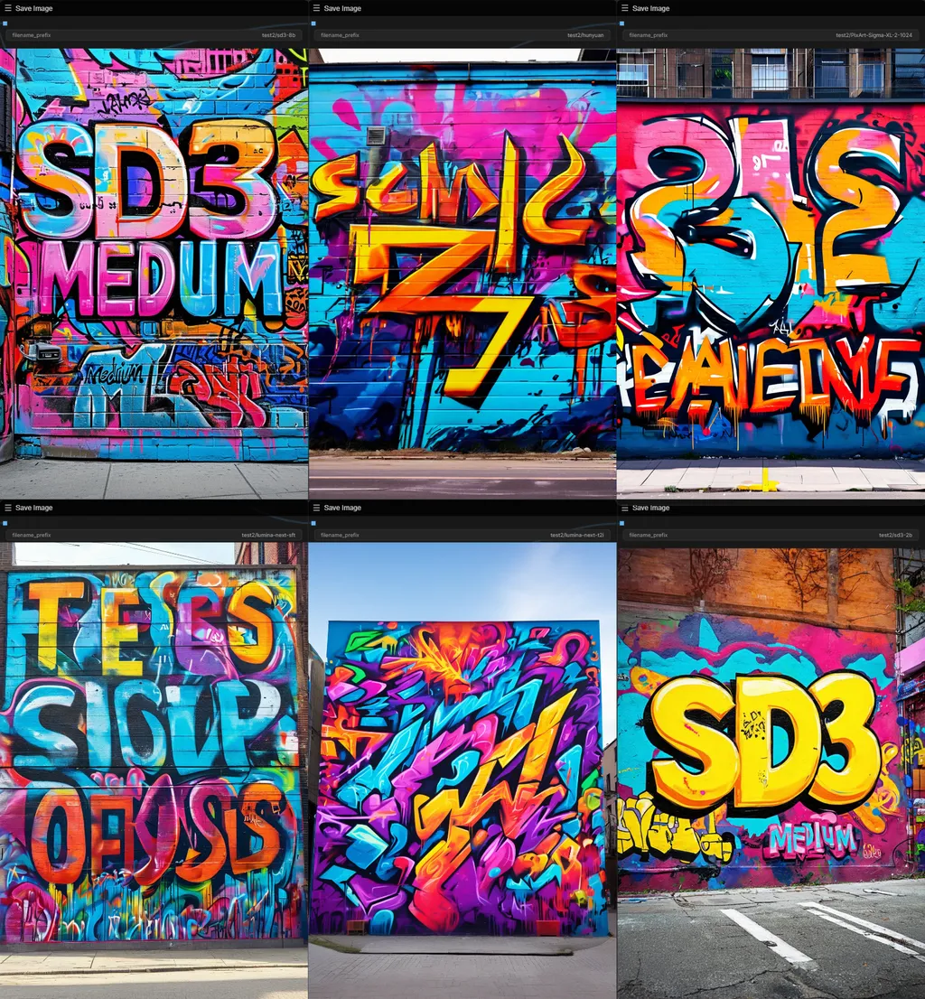 DiT family | ComfyUI Workflow