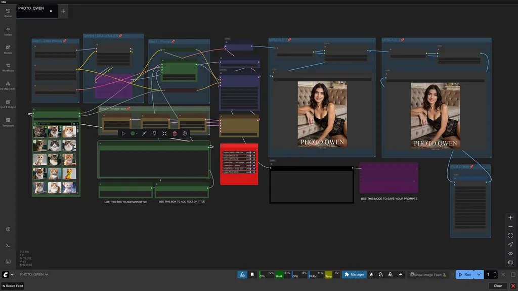 PHOTO QWEN UPSCALER STYLER | ComfyUI Workflow